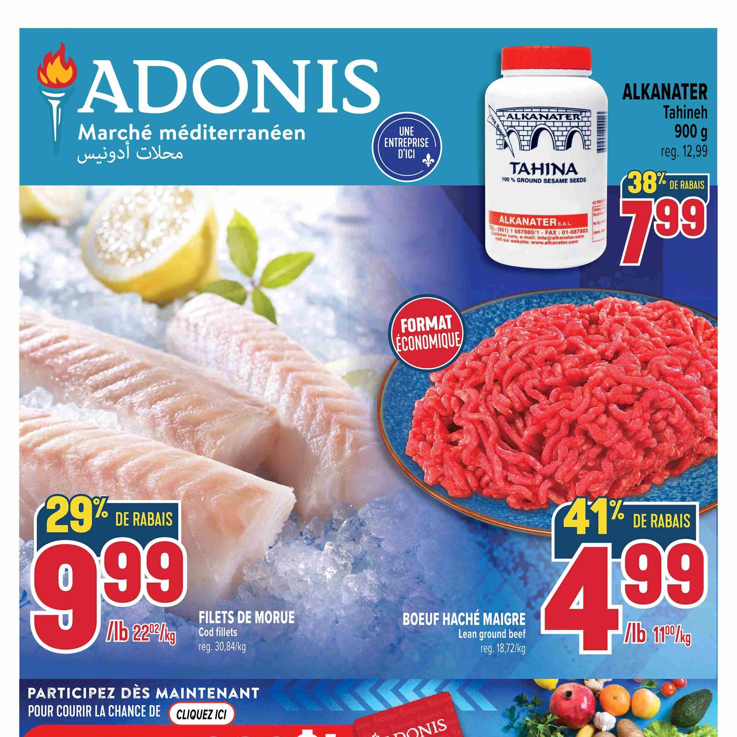 Marche Adonis Weekly Flyer - Weekly Specials (QC) - Jul 10 – 16 ...