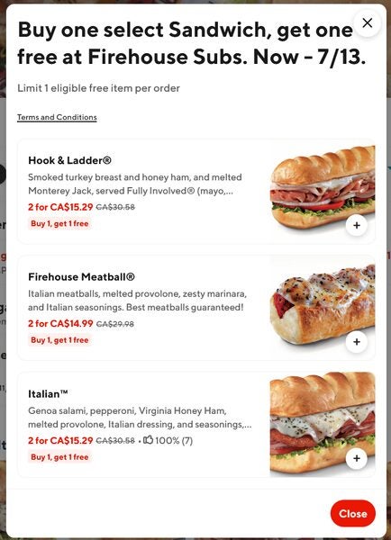 [Firehouse Subs] BOGO deal with the code: FHSBCCA - Page 6 ...