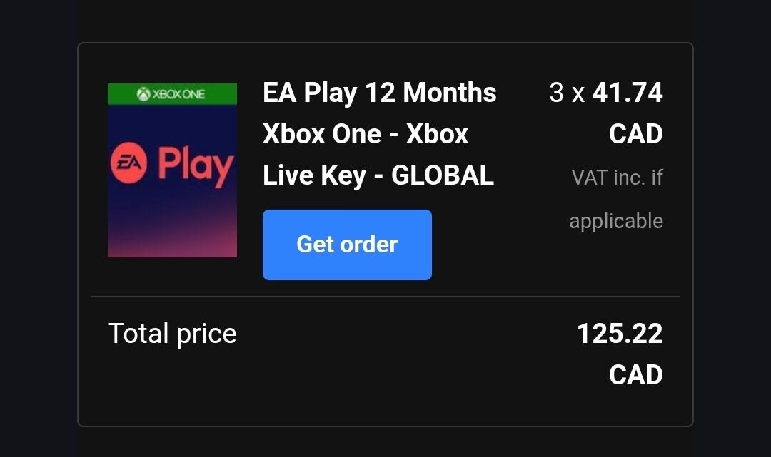 Xbox Gamepass 13 months ultimate $142, EA Play conversion method ...