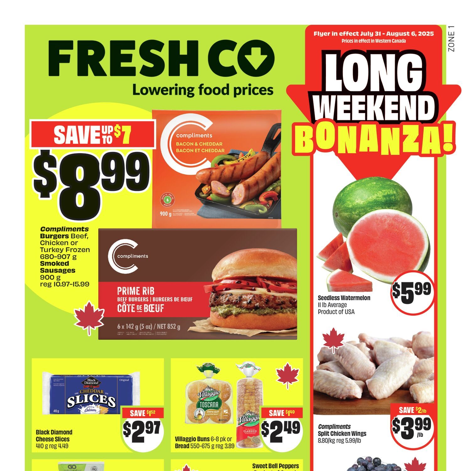 Fresh Co Weekly Flyer - Weekly Savings - Long Weekend Bonanza (West ...