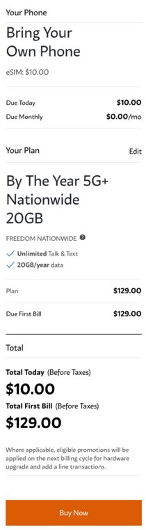 [Freedom Mobile] New Prepaid Annual Plans $129 20GB 5G+ $159 40GB 5G ...
