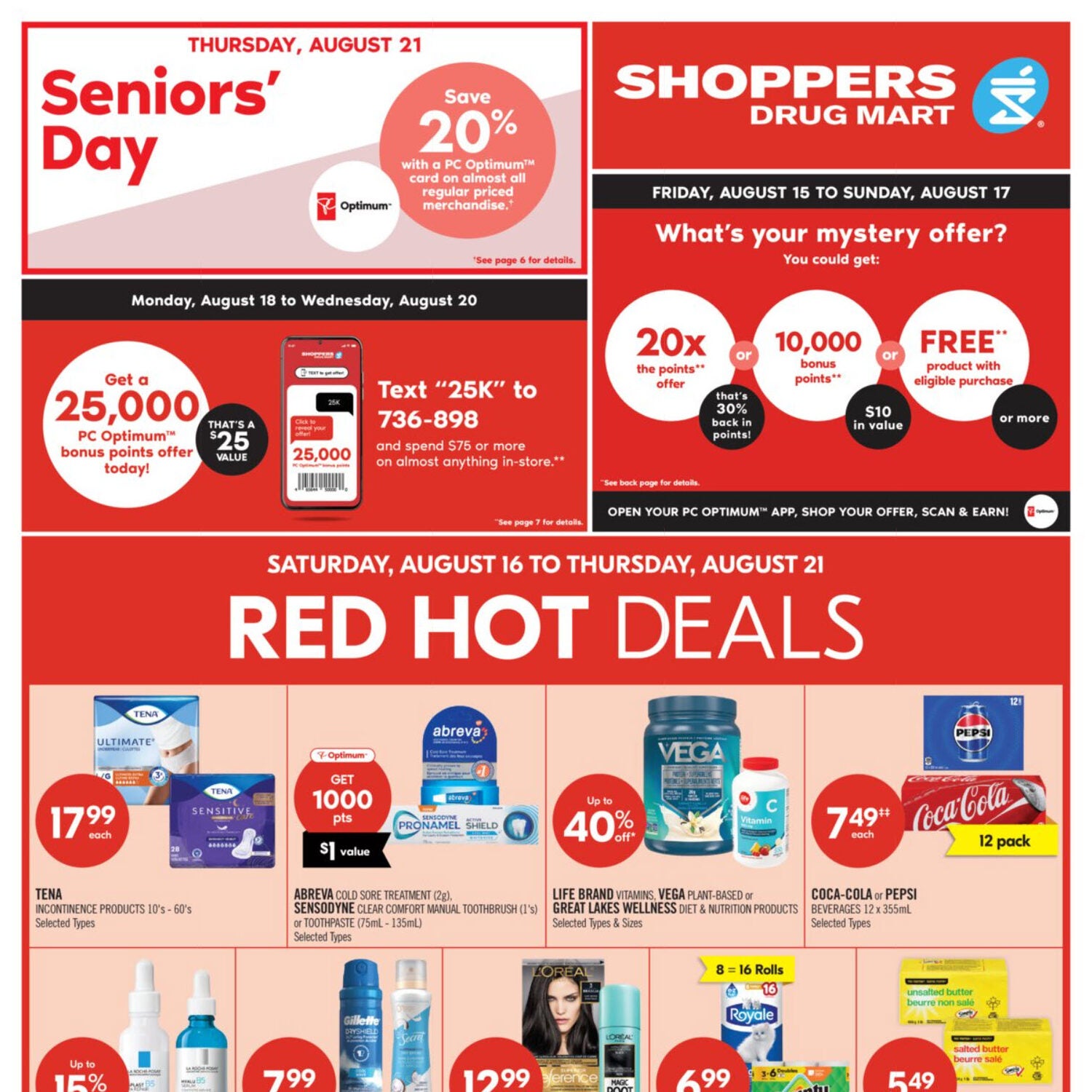Shoppers Drug Mart Weekly Flyer - Weekly Savings (SK) - Aug 16 – 21 ...