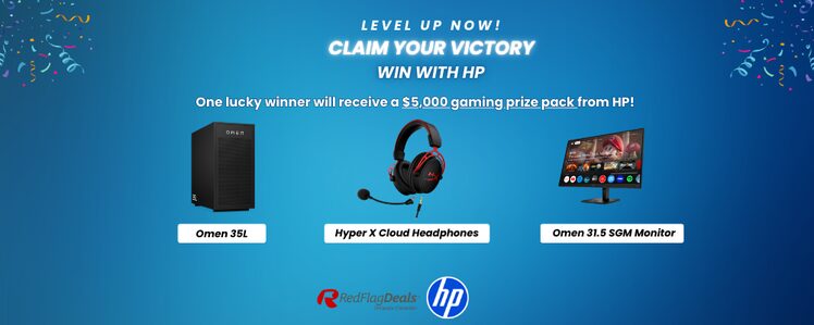 Level Up Now. Claim Your Victory. Win with HP. - RedFlagDeals.com