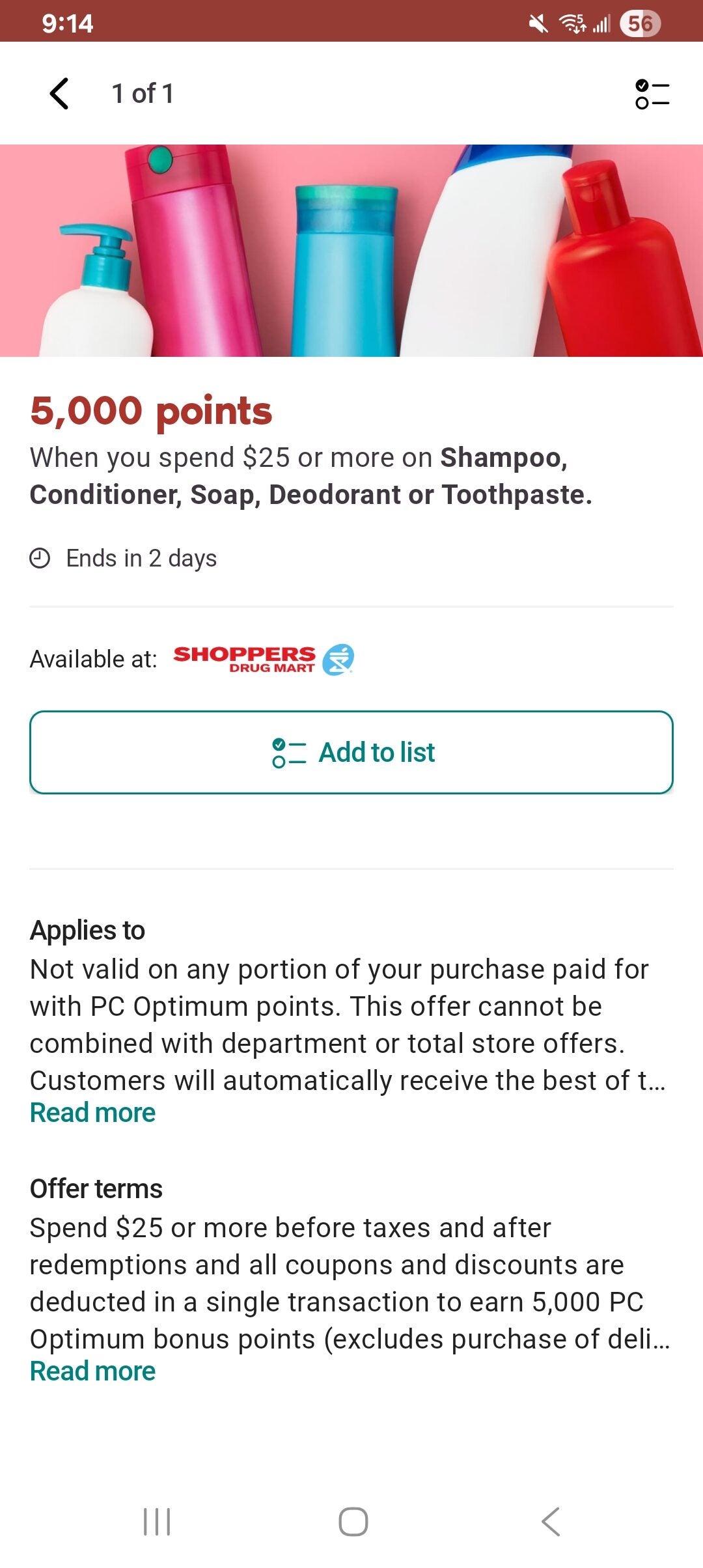 [Shoppers Drug Mart] Colgate Toothpaste Select Varieties $3.99 with ...