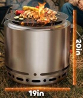 [Princess Auto] Smokeless Firepit with Grill & Bag [$80] - RedFlagDeals ...