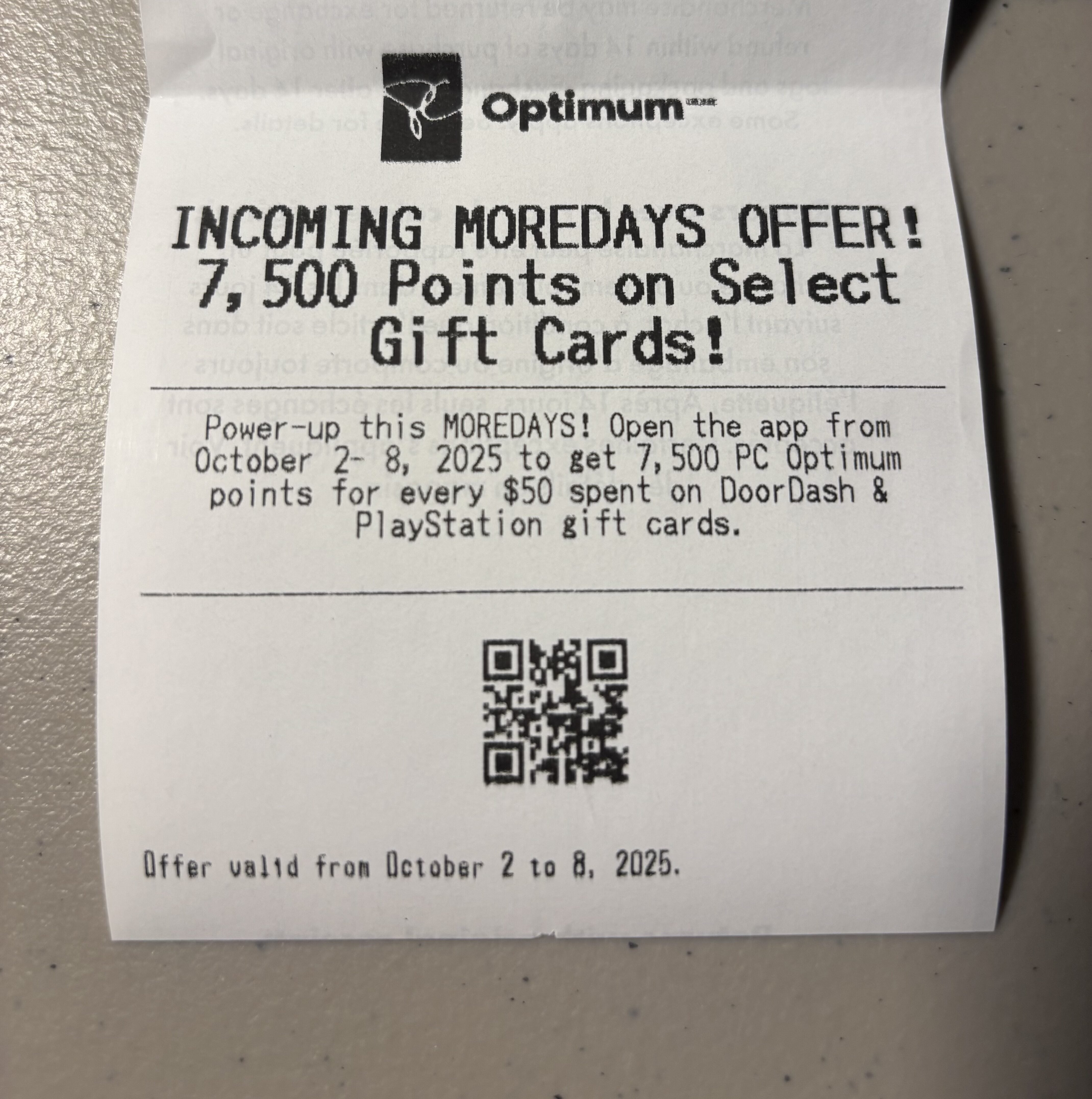 [PC Optimum] Get 7500 Optimum Points for every $50 spent on Playstation ...
