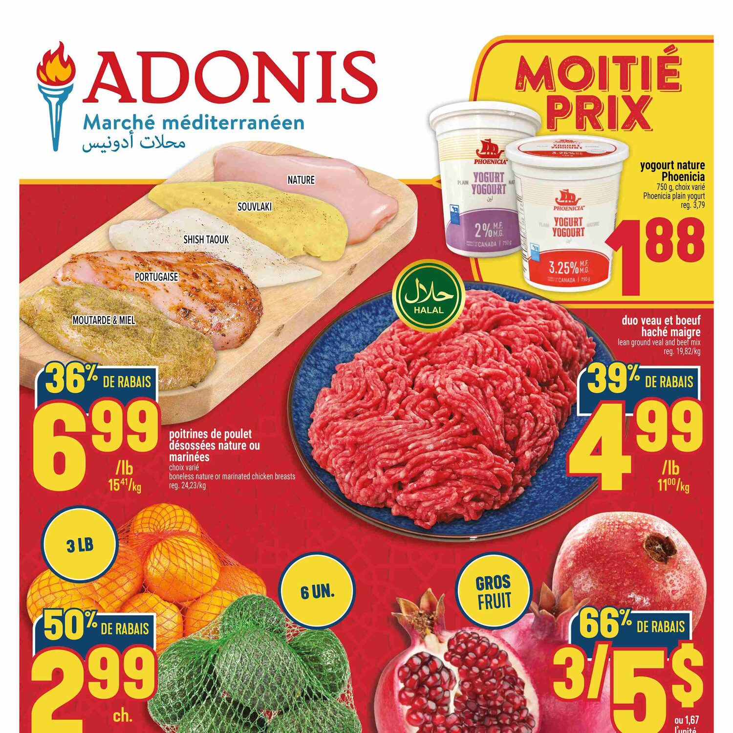 Marche Adonis Weekly Flyer - Weekly Specials (QC) - Oct 16 – 22 ...