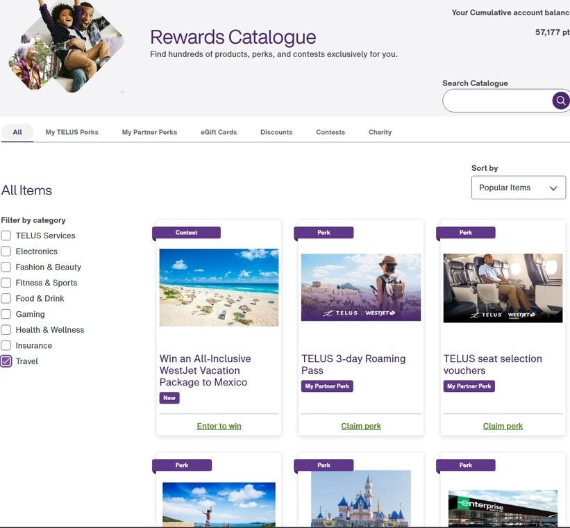 [Telus] TELUS & WestJet Link Rewards! Free Seat Selection Vouchers ...