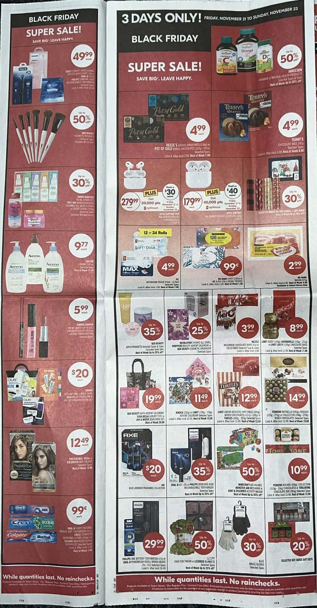 [Shoppers Drug Mart] Super Redemption Event (starts online November 27 ...