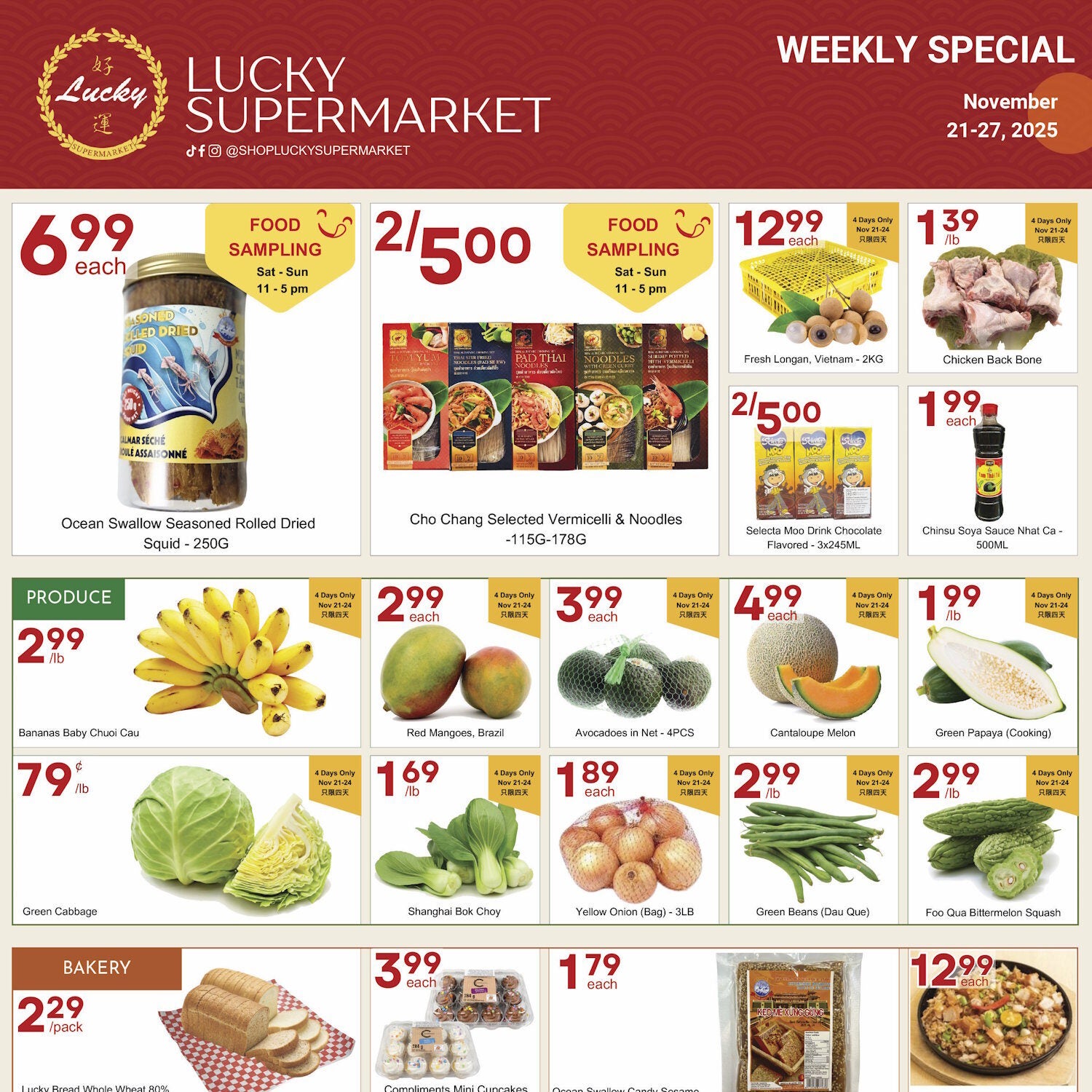 Lucky Supermarket Weekly Flyer - Weekly Specials (Winnipeg/MB) - Nov 21 ...