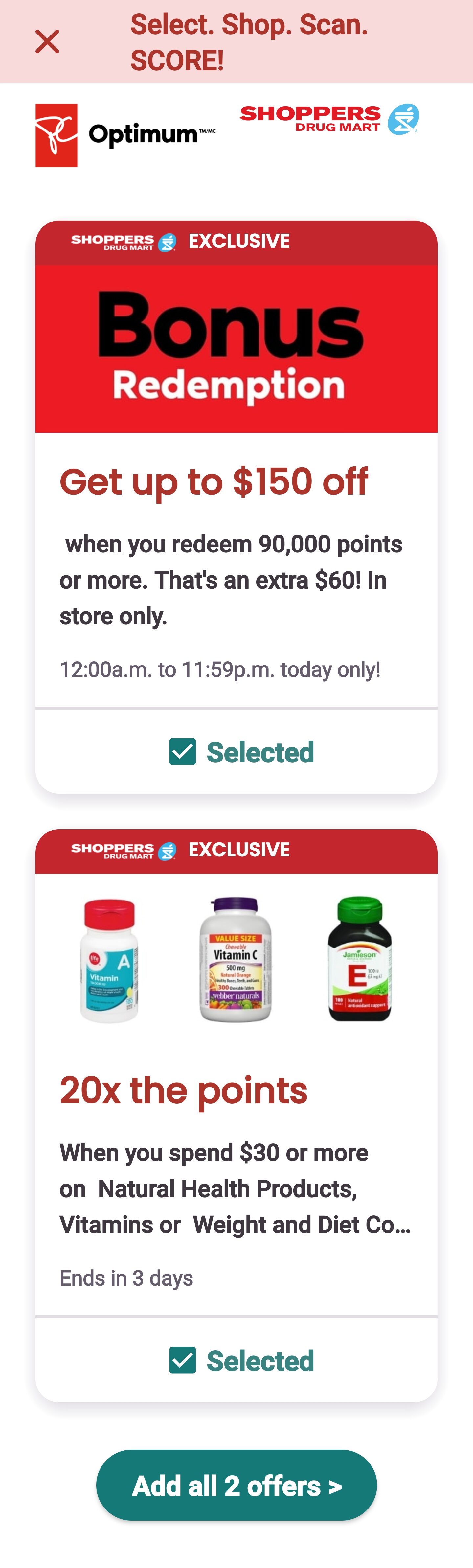 [Loblaws] New Loadable PC Optimum Offers (October 30 - November 26 ...