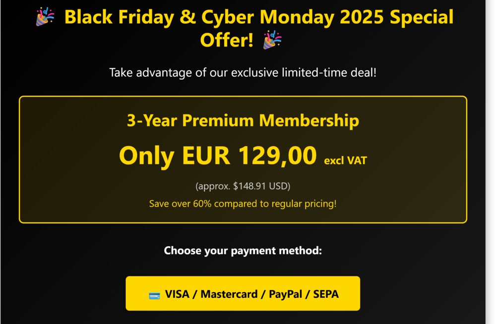[Premiumize] [Black Friday] Premiumize [Black Friday] Get a 3-year ...