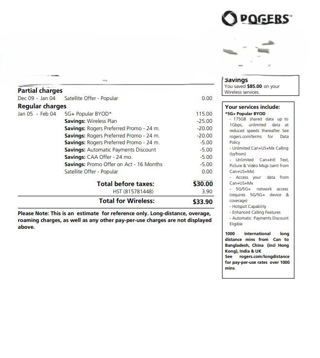 [RedWireless] $35 - CAA/Rogers Can + U.S. + Mex 175GB Plan - BYOD New ...