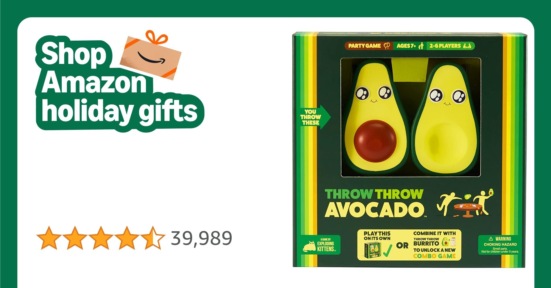 [Amazon.ca] Throw Throw Avocados $10 - RedFlagDeals.com Forums