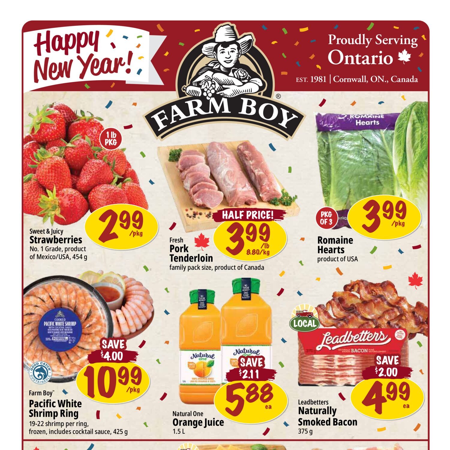 Farm Boy Weekly Flyer - Weekly Savings - Dec 26 – 31 - RedFlagDeals.com