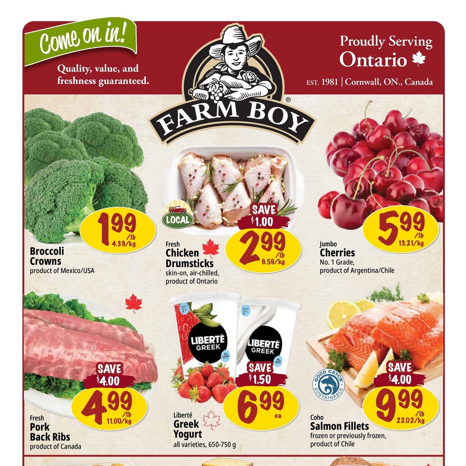 Farm Boy Weekly Flyer - Weekly Savings - Jan 2 – 7 - RedFlagDeals.com