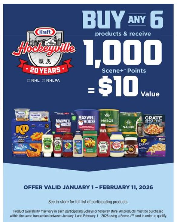[Sobeys] Buy 6 boxes of Kraft Dinner Macaroni And Cheese Original 200 g ...