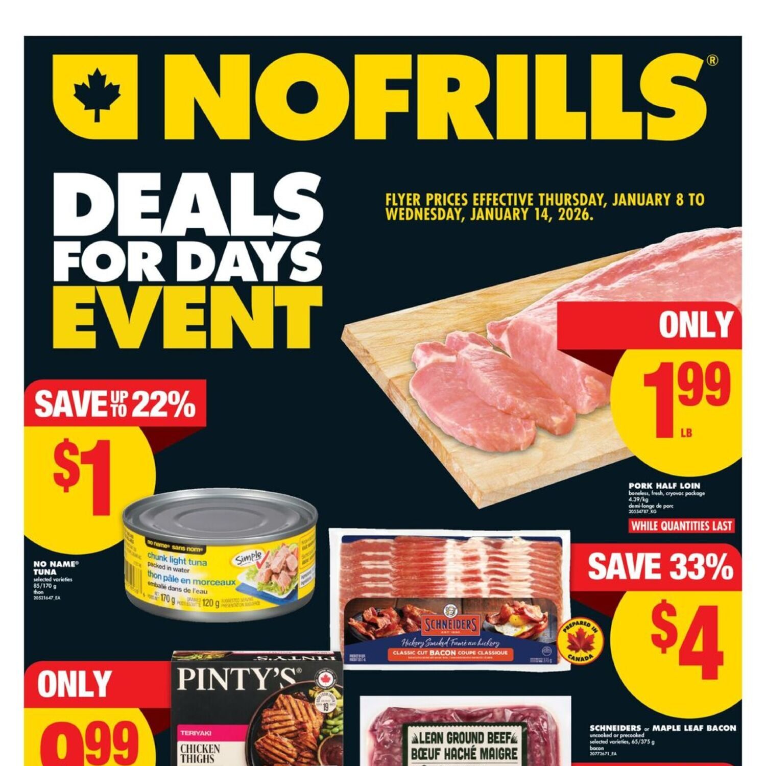 No Frills Weekly Flyer - Weekly Savings - Deals For Days Event (ON ...