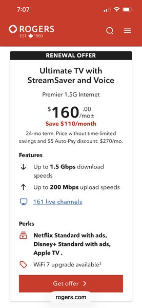 [Rogers] Rogers Cable Retentions & New Customers Deal Thread! - If new ...
