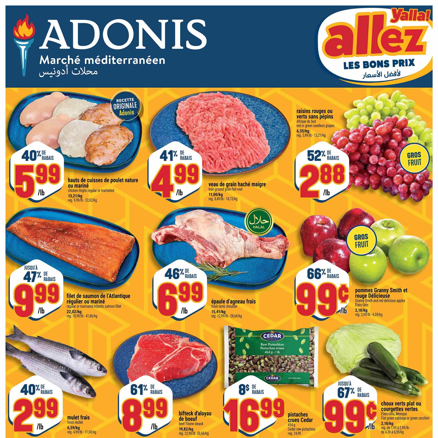 Marche Adonis Weekly Flyer - Weekly Specials (QC) - Jan 15 – 21 ...