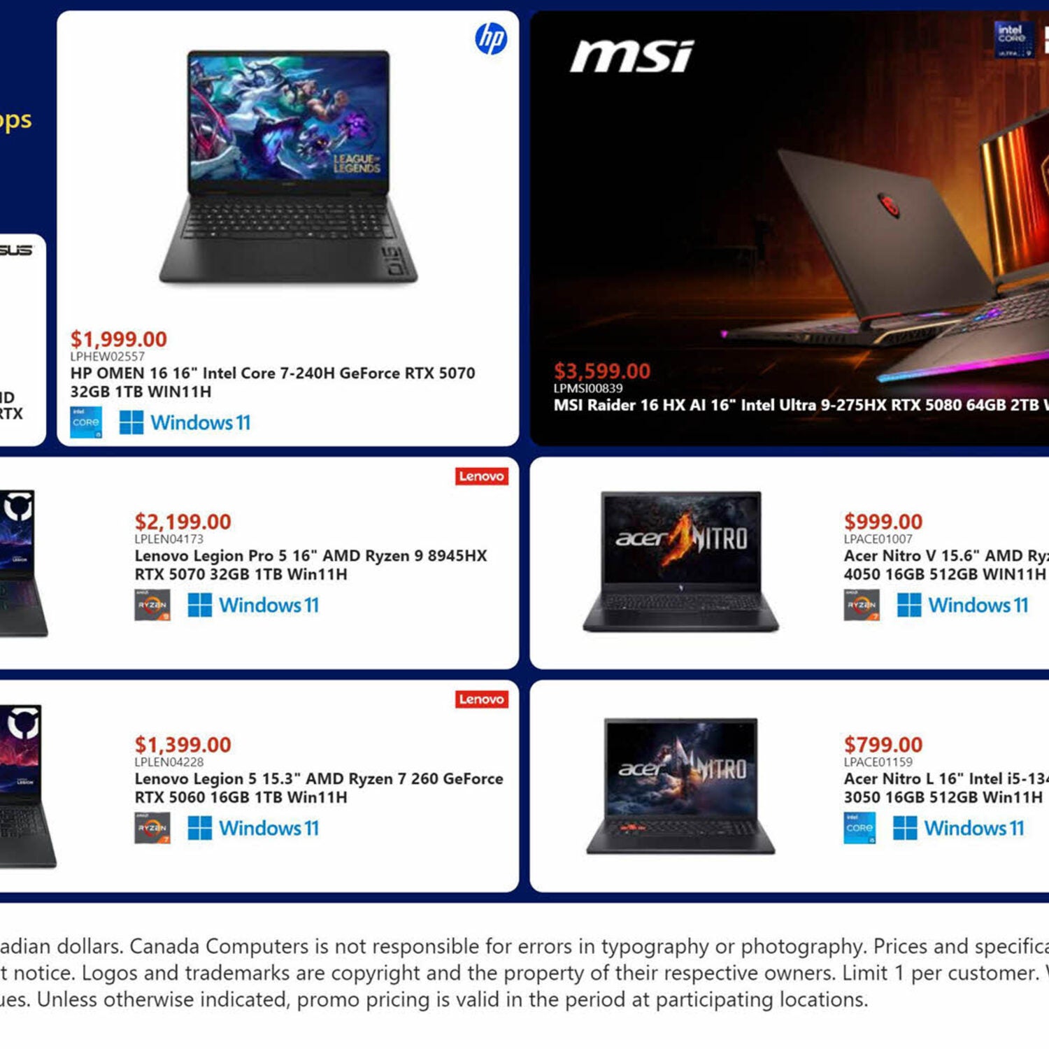Canada Computers Weekly Flyer - Weekly Deals - Jan 16 – 22 ...
