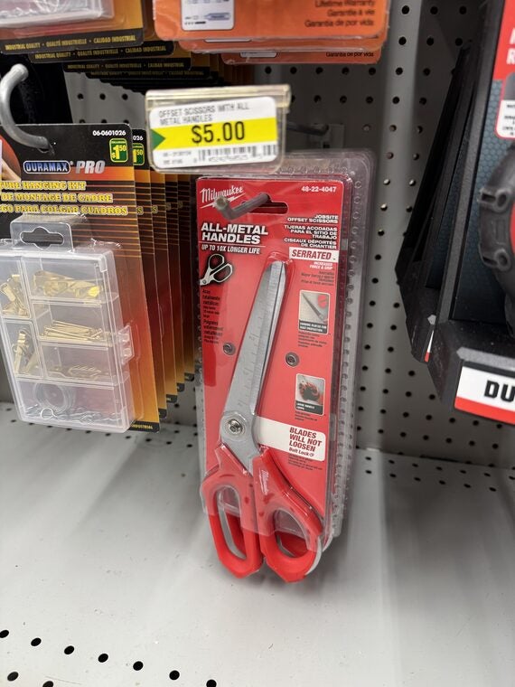 [Dollarama] Milwaukee Scissors $5.00 - Page 4 - RedFlagDeals.com Forums