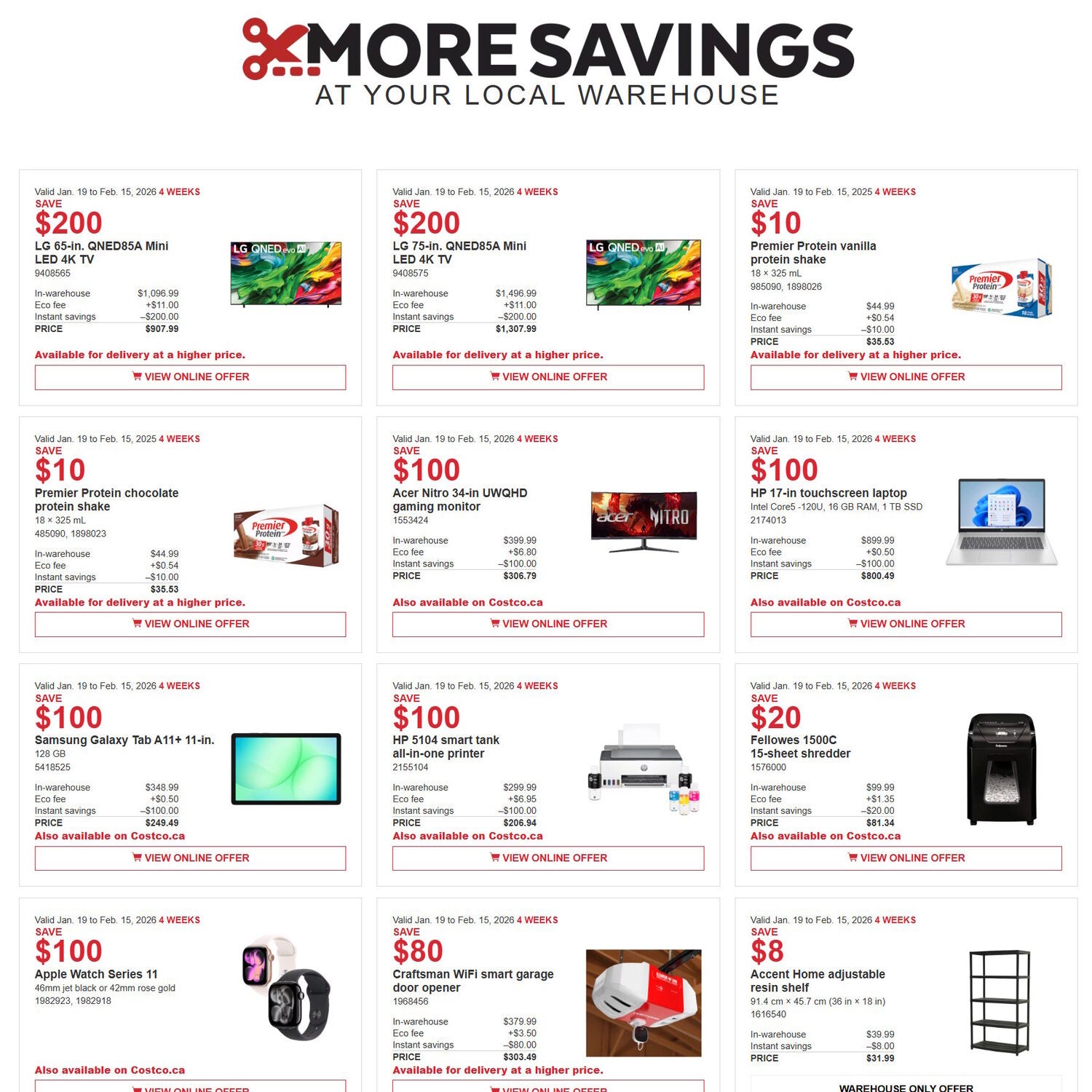 Costco Weekly Flyer - More Savings (BC) - Feb 2 – 15 - RedFlagDeals.com