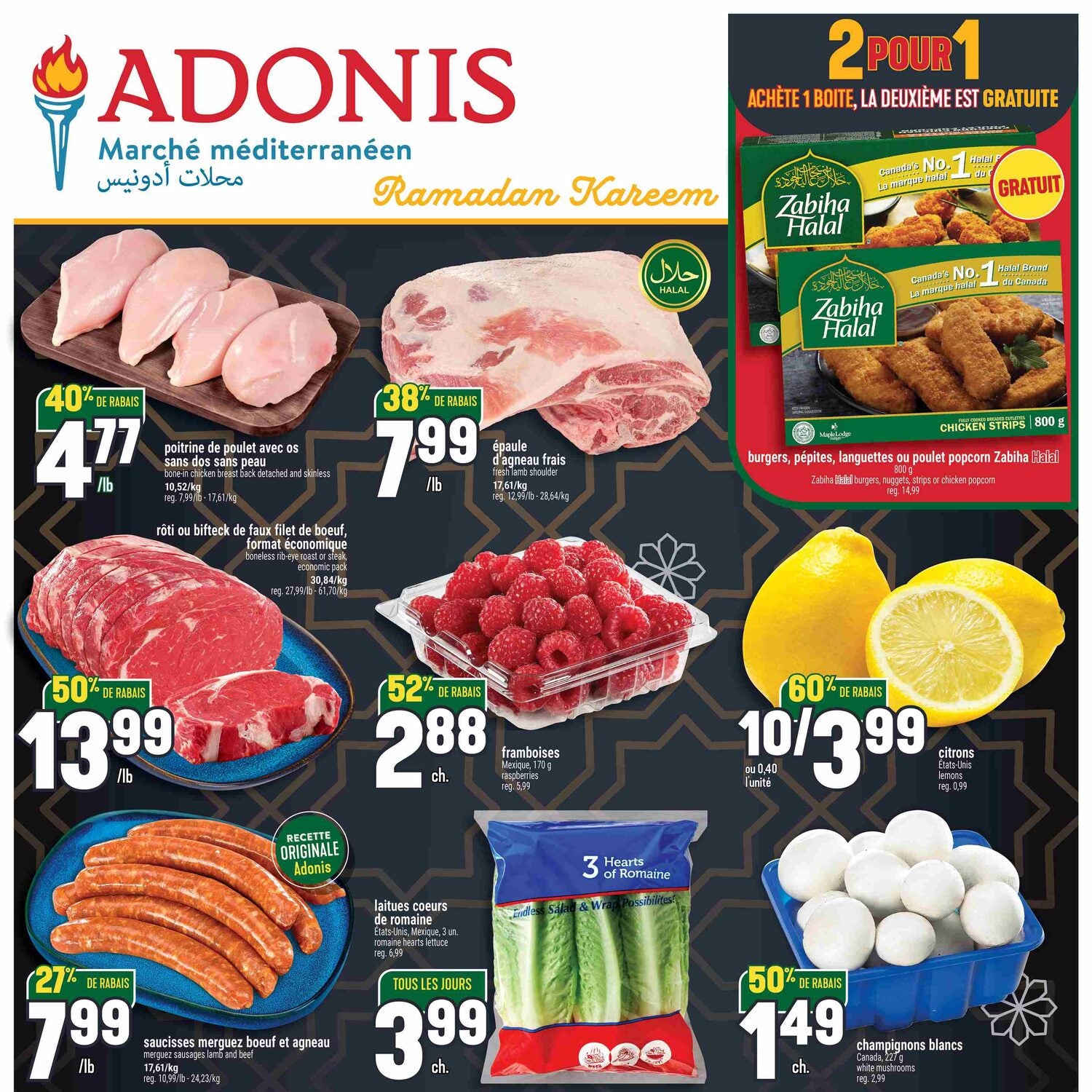 Marche Adonis Weekly Flyer - Weekly Specials (QC) - Feb 19 – 25 ...