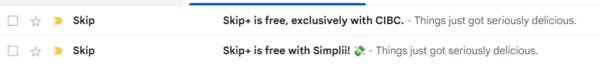 Skip+ "it’s now free with no end date in sight" - RedFlagDeals.com Forums