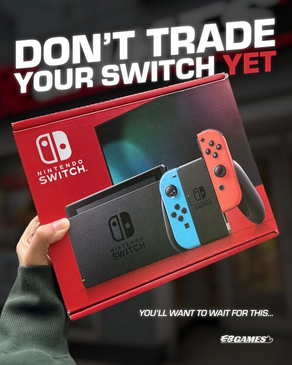 [EB Games] 3X Trade-In Value for Switch 1 units towards a Switch 2 ...