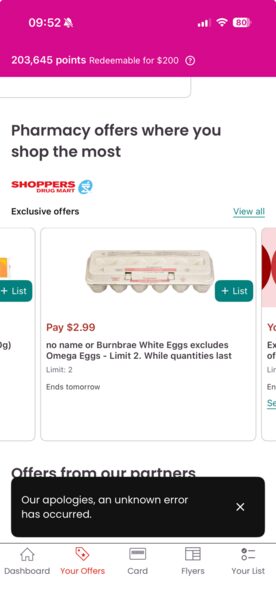 [Shoppers Drug Mart] No Name or Burnbrae 12 pack Eggs $2.99 ...