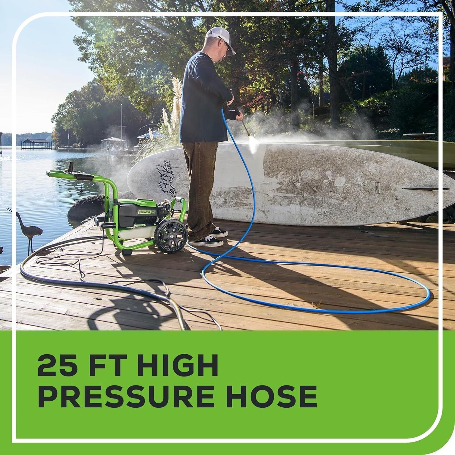 [Rona] Greenworks Pro 3000 PSI 1.1 GPM Brushless Corded Electric ...