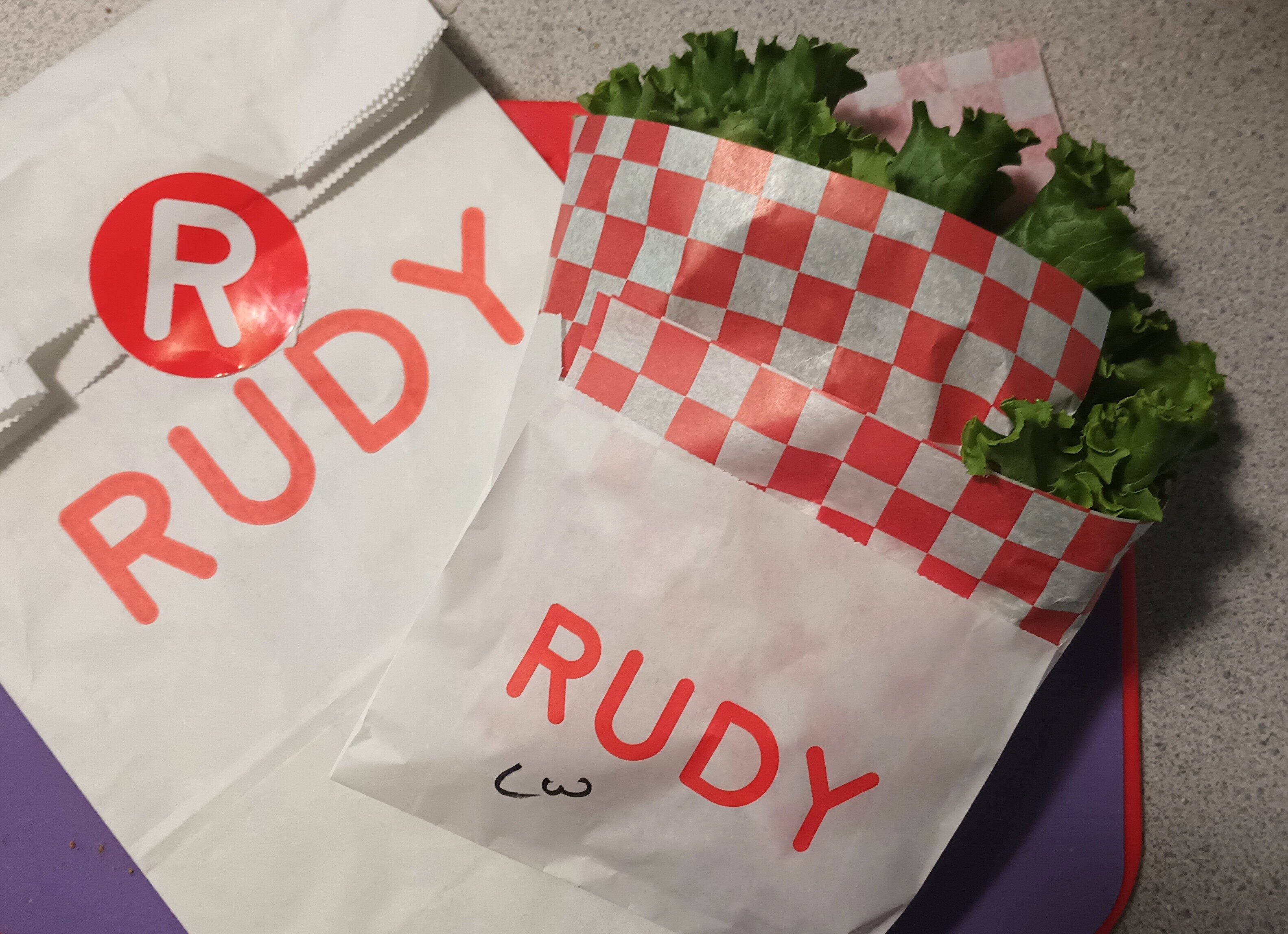 [Rudy Burger] ON two Rudy burgers for $10 tenth anniversary Wednesday ...