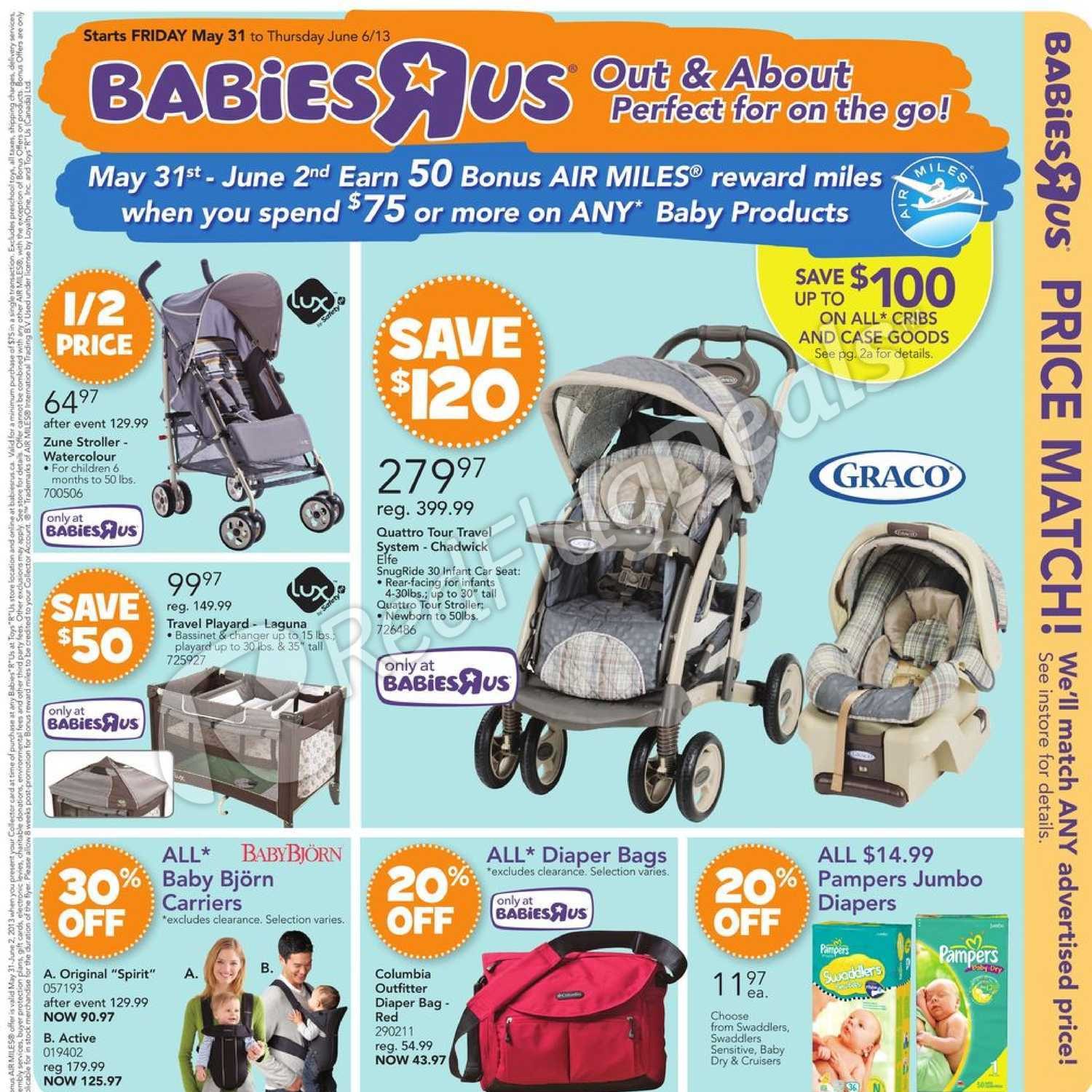 Babies R Us Weekly Flyer - Weekly Flyer - May 31 – Jun 6 - RedFlagDeals.com