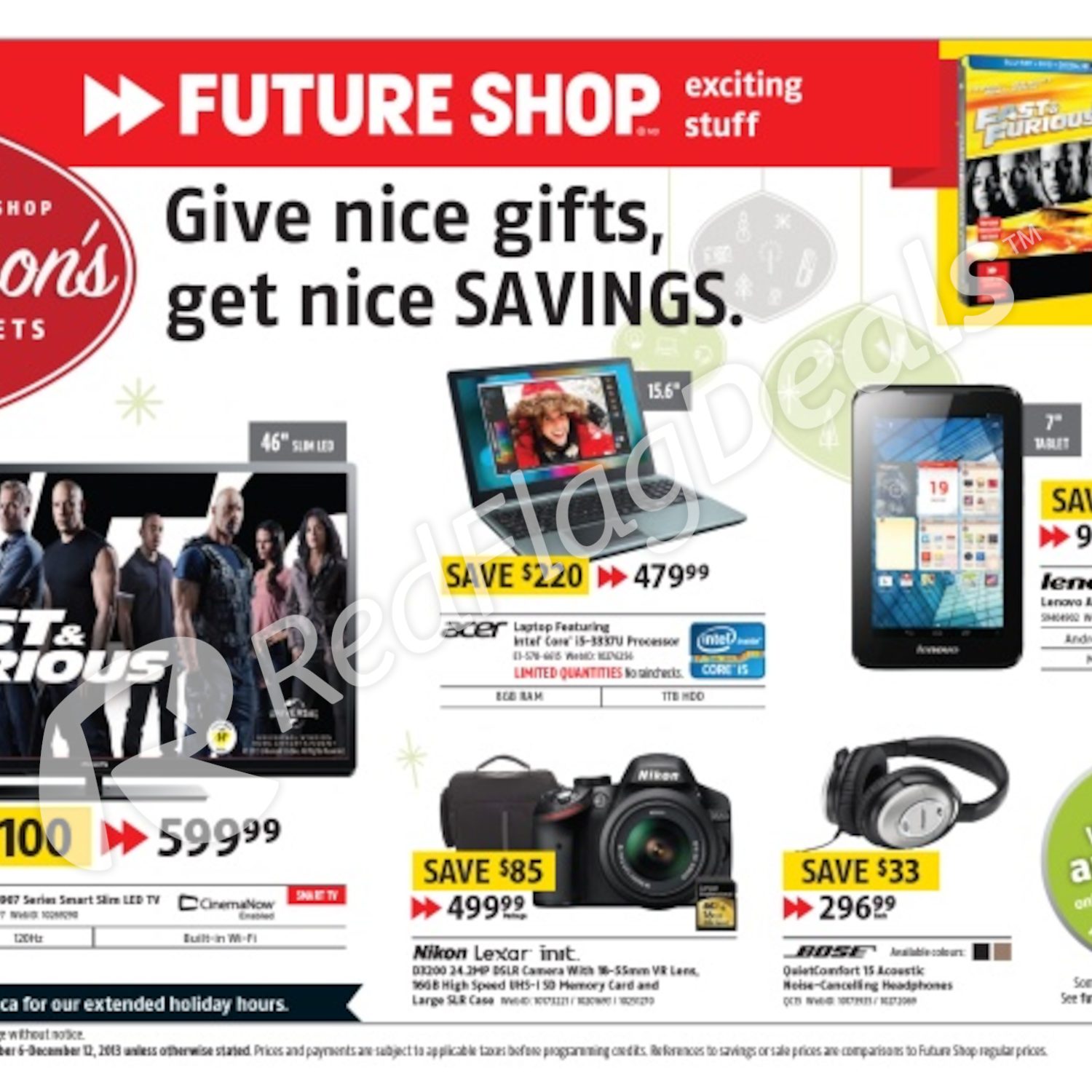 Future Shop Weekly Flyer - National Weekly Flyer - Give Nice Gifts, Get ...