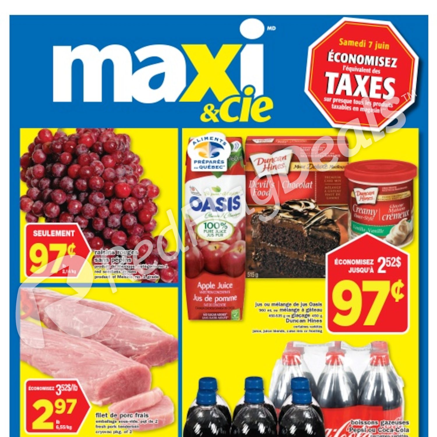 Maxi Weekly Flyer - Maxi & Cie - Circulaire - Jun 5 – 11 - RedFlagDeals.com